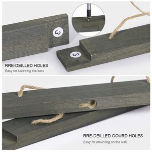 Accents | Wood Picture Photo Frame For Wall Decor 3 Clips | Poshmark